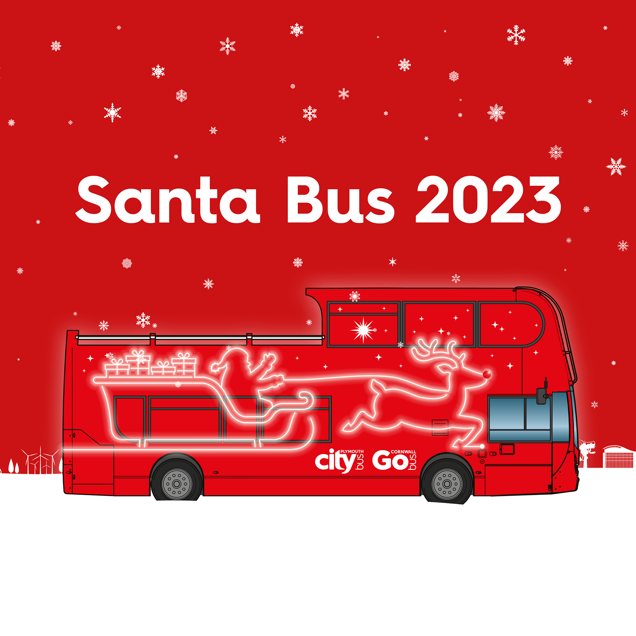 Festive Success for the Santa Bus - Plymouth Bus